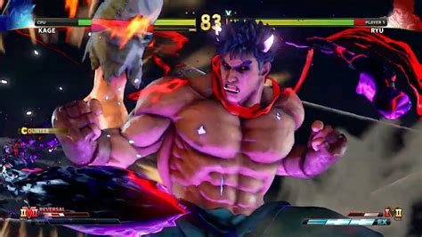 SFV Ryu Vs Kage 8 Star YouTube