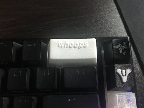 Custom Whoops Backspace Keycap Custom 3d Printed Etsy