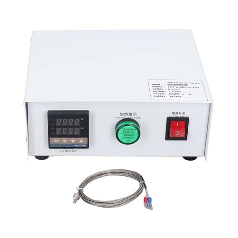 Pid Temperature Controller Kit With Thermocouple Digital Heating Control Box For Ac 220v 1
