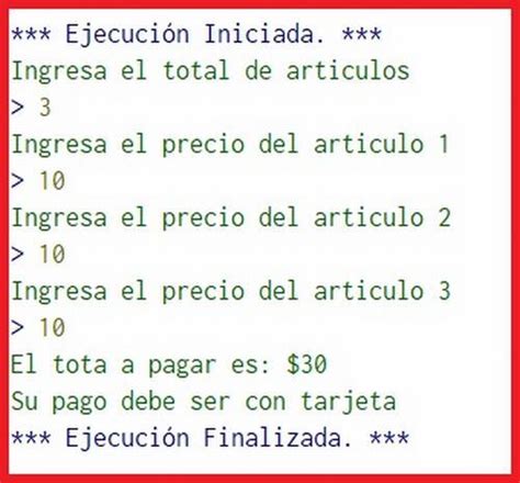 Compra de artículos en pseint ALGORITMODETAREA