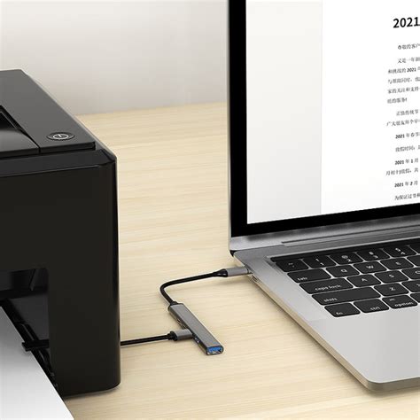 U5 Type C Extender Usb3 0 Splitter Multi Port Expansion Dock Número