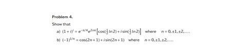 Solved Problem 4 Show That A Chegg