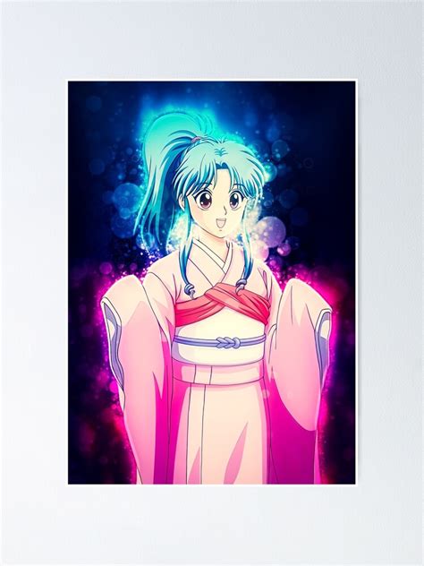 Botan Yu Yu Hakusho Fanart Poster For Sale By Spacefoxart Redbubble