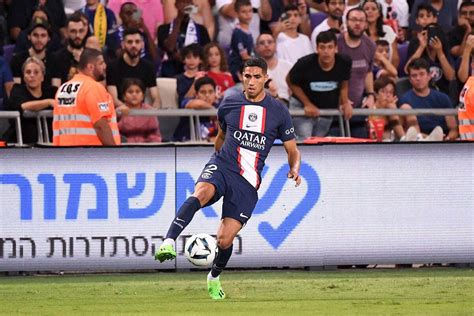 Foot Psg Psg Pourquoi Hakimi Ne Sera Presque Pas Sifflé En Israël