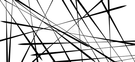 Random Chaotic Lines Abstract Geometric Pattern Texture Modern Contemporary Art Like