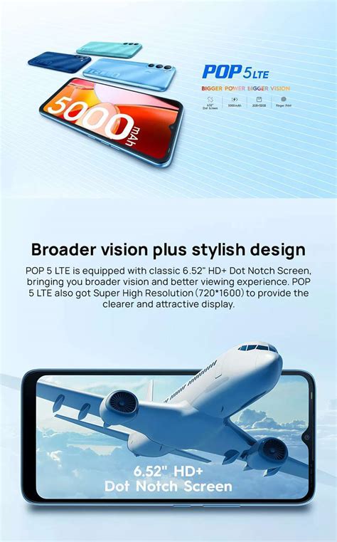 Tecno Pop 5 LTE 3GB 32GB Wiltelcom