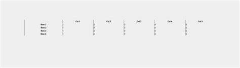 Using Css To Add Internal Borders In An Html Table