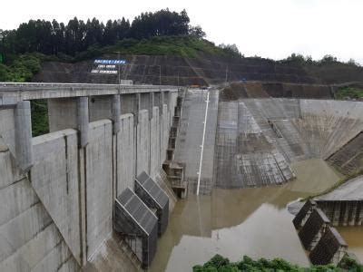 玉来ダム試験湛水状況 大分県ホームページ