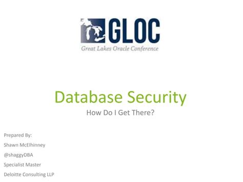Database Security Overview Ppt