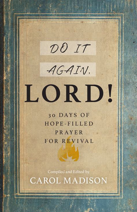 Do It Again Lord