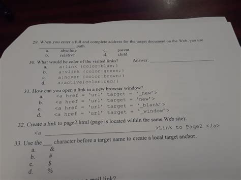 Solved Property Which You Can Control The Flow Of Web Chegg