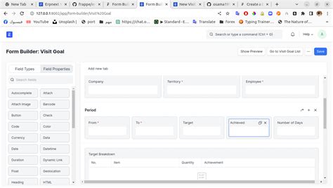 New Empty Column Break Added Automatically In Form Builder Frappe Framework Frappe Forum