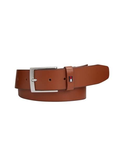 Tommy Hilfiger Ledergürtel Adan 35 Mit Dezenter Logo Schlaufe