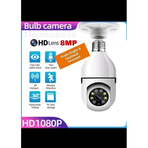 Jual CCTV LAMPU BOHLAM V380 Shopee Indonesia
