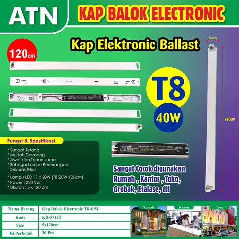 Jual Cod Kap Lampu Tl 120cm T8 40w 120 Cm Kap Balok Housing Kap Balok