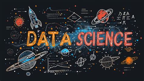 Data Flow Concept Big Data Technology And Data Science Illustration