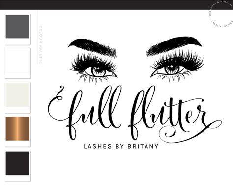 Full Flutter Logo Design • Macarons And Mimosas Full Flutter Logo Design • Macarons And Mimosas