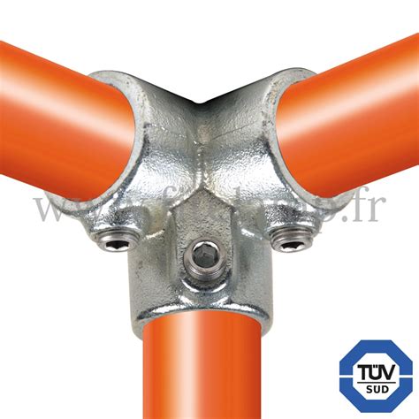 Raccord Tubulaire Coude Type Corner Compatible Tubes Pour Un