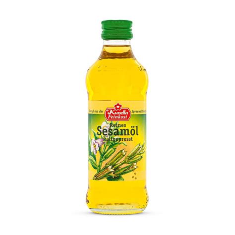 Sesame oil 250ml - Kunella Feinkost GmbH