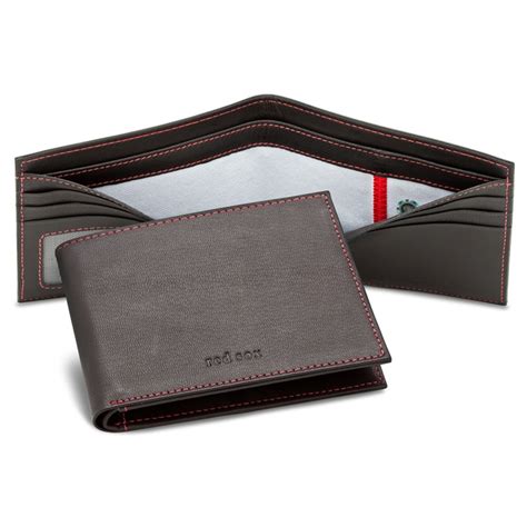 Boston Red Sox Game Used Uniform Wallet Leather Wallet Black Leather