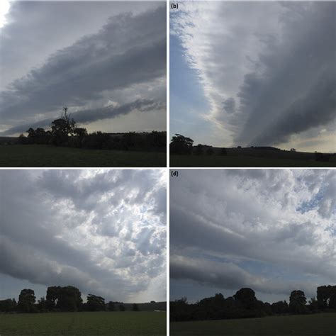 A Photograph Of The Bore Cloud Approaching As It Appeared At 1032 Utc Download Scientific