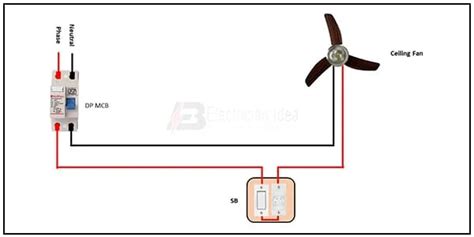 Schematic Circuit Diagram Of Ceiling Fan And Regulator Conne