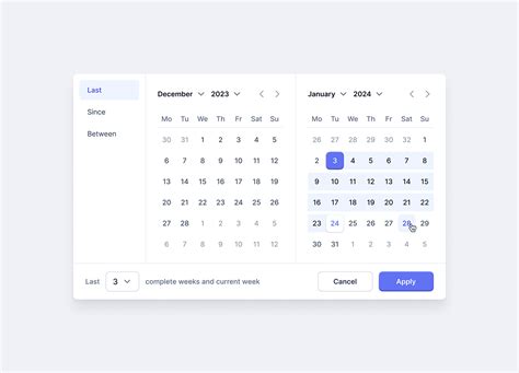 Date Picker Calendar Design Behance Date Picker Calendar Design Behance