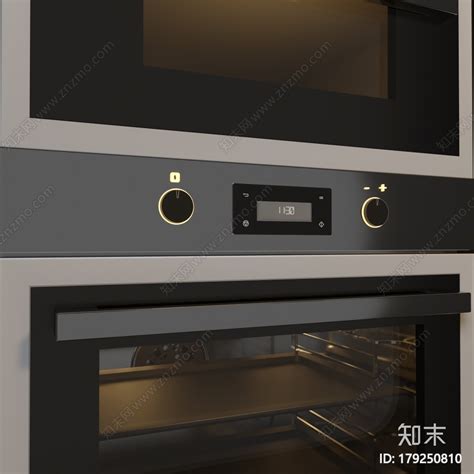 现代烤箱3d模型下载【id 179250810】 知末3d模型网