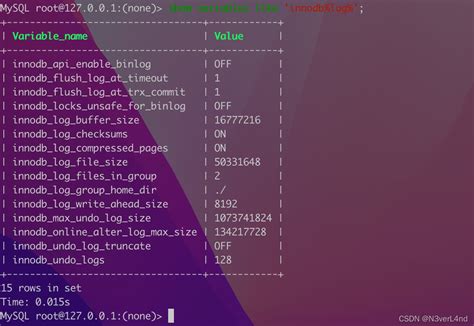 Mysql Redo Log解析failed To List Redo Log Files In The Redo Log Dire Csdn博客