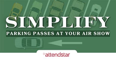 Simplify Parking Passes At Your Air Show Attendstar
