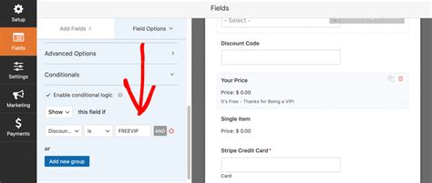 How To Add A Coupon Code Field To Your WordPress Forms