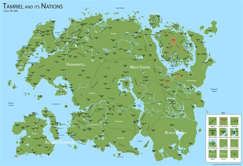 Map Of Tamriel The Elder Scrolls Online Photo 42627130 Fanpop