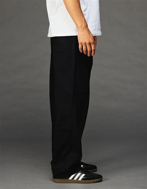 Rsq Mens Loose Fit Jeans Washed Black Tillys