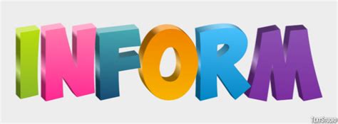 Inform Text Effect And Logo Design Word