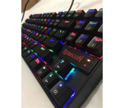 Redragon K552 KUMARA 87 Keys Mechanical Gaming Keyboard RGB LED Backlit Wired Black Eagle
