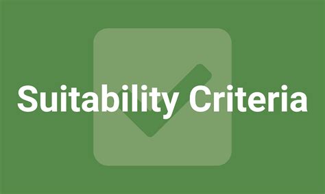 Optimising Suitability Criteria For Bioassays Quantics Biostatistics