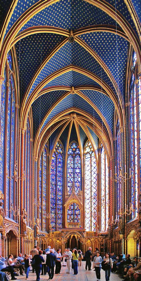 Sainte Chapelle In Paris France Trip 美しい場所、大聖堂、宗教建築