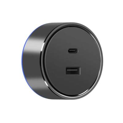 Jual Krisbow Stop Kontak Usb A Type C Round Hitam Terbaru Ruparupa