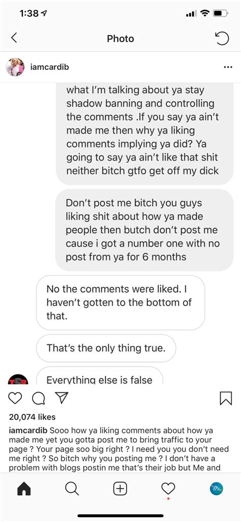 Cardi Admits She Misses Sex With Offset Claps Back At The Shade Room