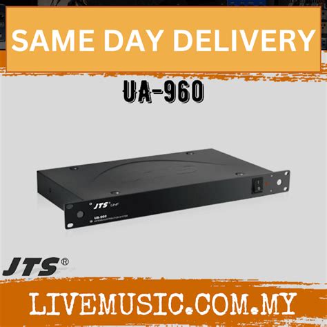 Jts Ua 960 Active Antenna Splitter With 1 Extra Bnc Socket For Cascading Ua 960 Ua960 Shopee