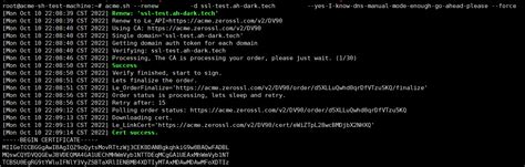 使用 Acmesh 自动为ip域名配置证书 Ahdark