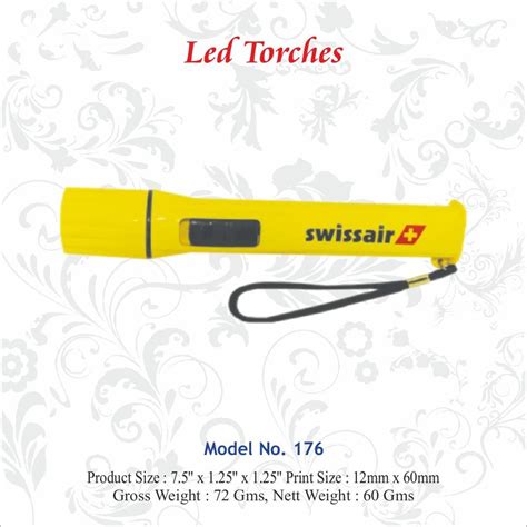 Plastic Led Torch At ₹ 85 Piece प्लास्टिक टॉर्च In Indore Id