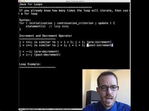 Java For Loops YouTube