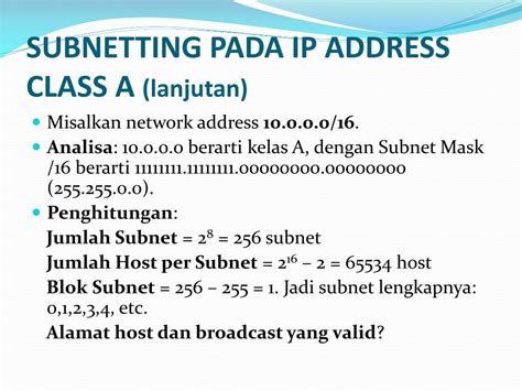 Ppt Subnetting Dengan Cidr Powerpoint Presentation Free Download Id2388134
