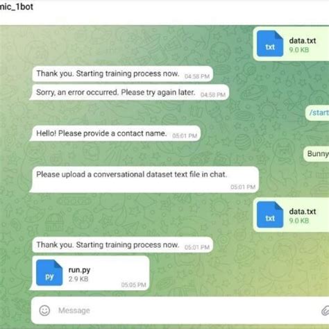B Telegram Bot User Interface Download Scientific Diagram