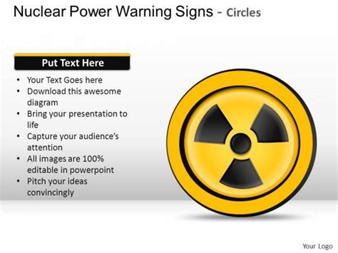 Ppt Nuclear Power Warning Signs Circles PowerPoint Slides And Ppt Diagram Templates