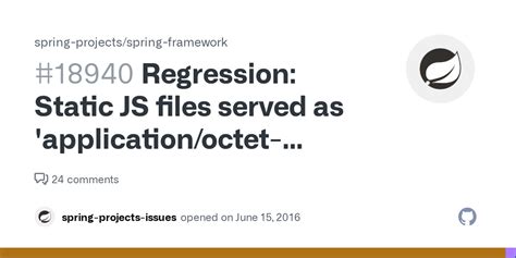 Regression Static Js Files Served As Applicationoctet Stream Instead Of Application