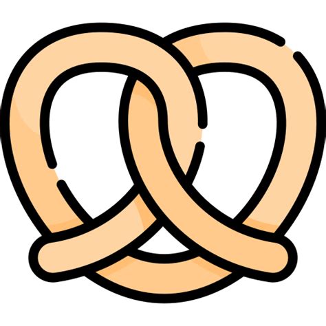 Pretzel Generic Color Lineal Color Icon