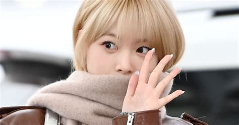 르세라핌 홍은채 추위에 눈 빼꼼[엑s Hd포토]