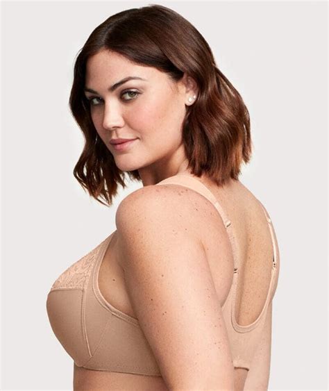 Glamorise Wonderwire Front Closure Bra Cafe Curvy